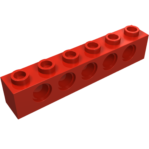 10x LEGO® Part 3894 - Technic, Brick 1 x 6 with Holes | eBay