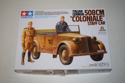 Tamiya 37014 Italian/German 508CM Coloniale Staff Car 1:35 NEU mit OVP ...