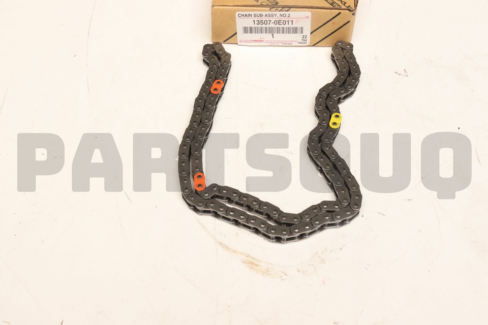 135070E011 Genuine Toyota CHAIN SUB-ASSY NO.2 13507-0E011 | eBay