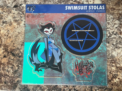 Vivziepop Helluva Boss Summer Stolas Swimsuit (2024) Light Blue Acrylic ...