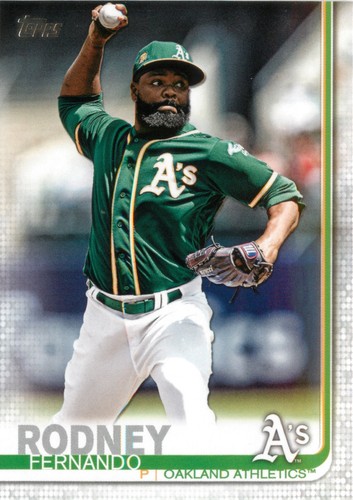Fernando Rodney 2019 Topps Series 2 Baseball MLB Card #692 Oakland ...
