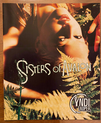 Cyndi Lauper - Sisters of Avalon Tour Book - EXC COND - OUT PRINT | eBay