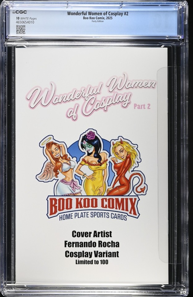 '25 Boo Koo Wonderful Women Emma Frost Cosplay VIRGIN Full Chase Bush ...