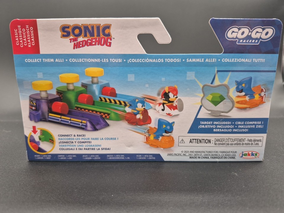 Sonic The Hedgehog Go Go Racers Classic Metal Sonic Mini Launcher | eBay