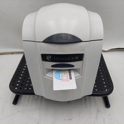 IDVILLE IDMAKER ID 3633-0100-018 Card Badge Printer | eBay
