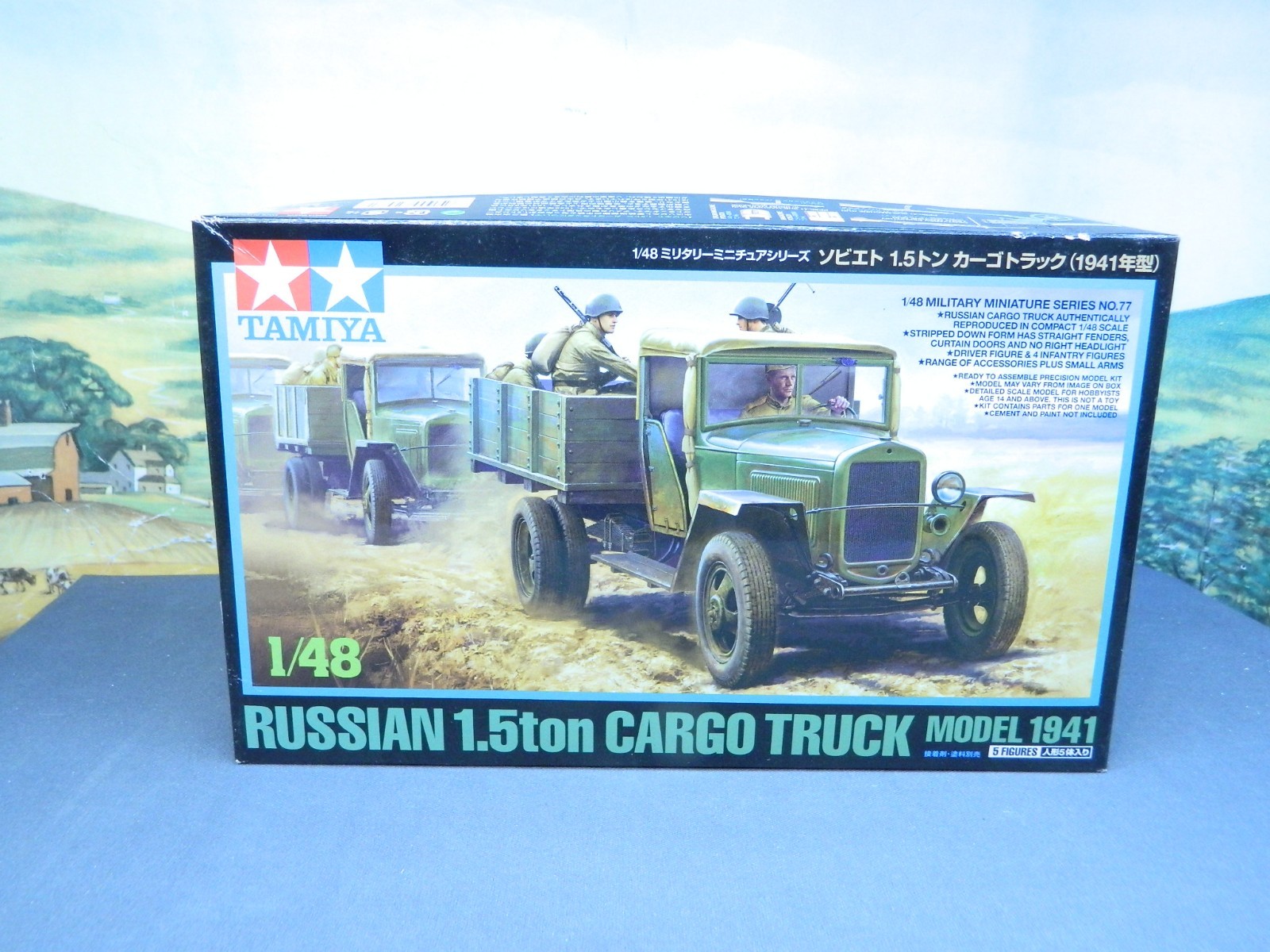 1/48 Kit Tamiya #32577 WW2 RUSSIAN CARGO TRUCK MODEL 1941 New Open Box ...