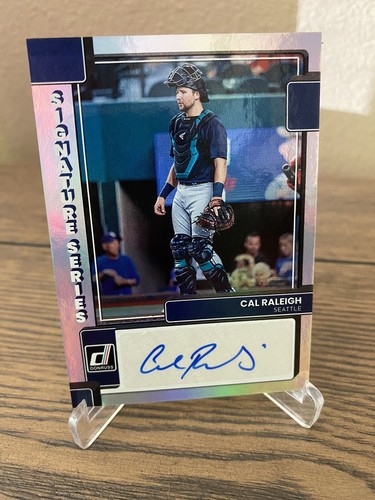 2022 Panini Donruss - Signature Series #SS-CR Cal Raleigh (AU, RC) for ...