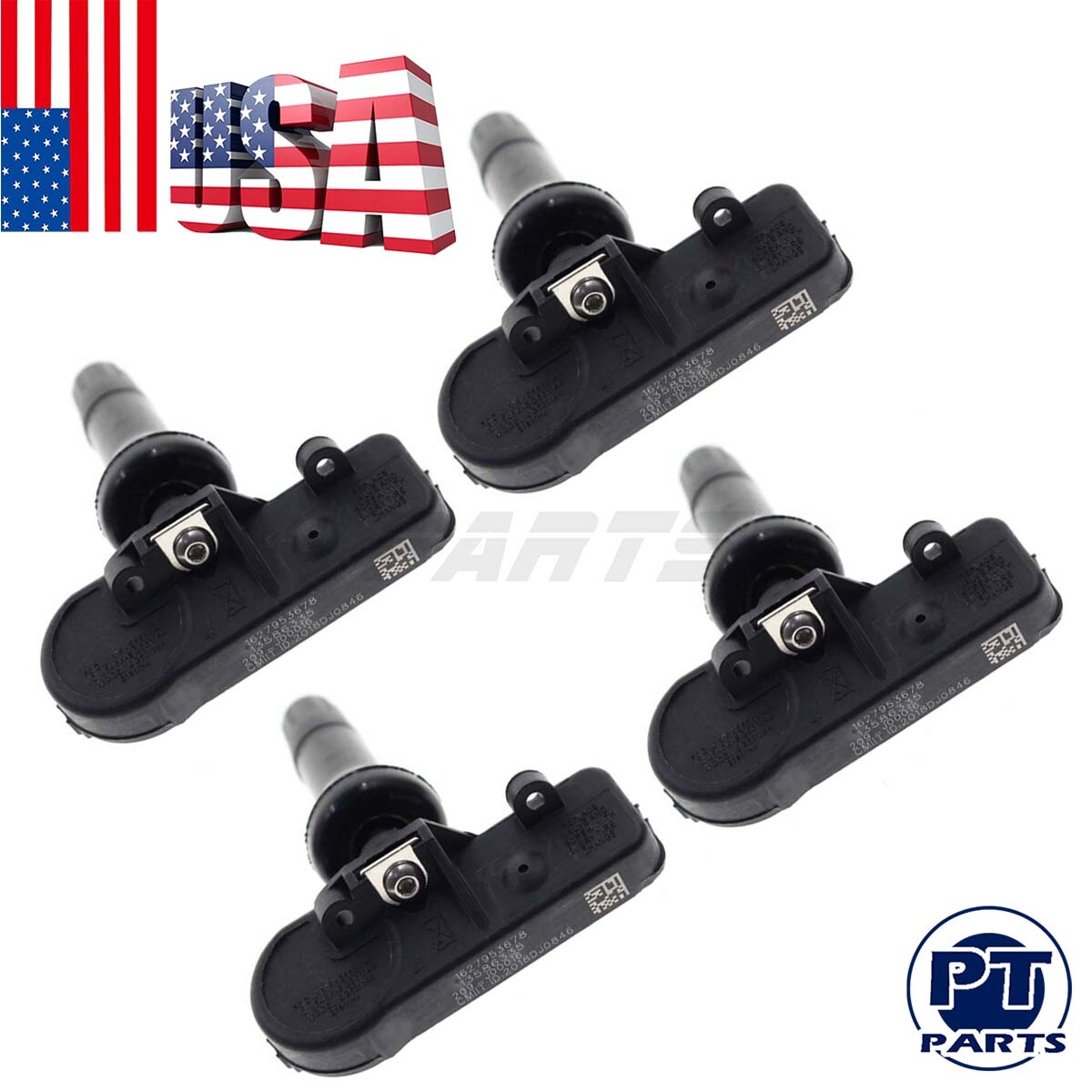 4PCS 13586335 TPMS Tire Pressure Monitoring Syetem Sensor For GM Dorman ...