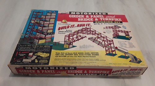 Kenner Motorized Girder & Panel And Bridge & Turnpike Building Set #8 ...