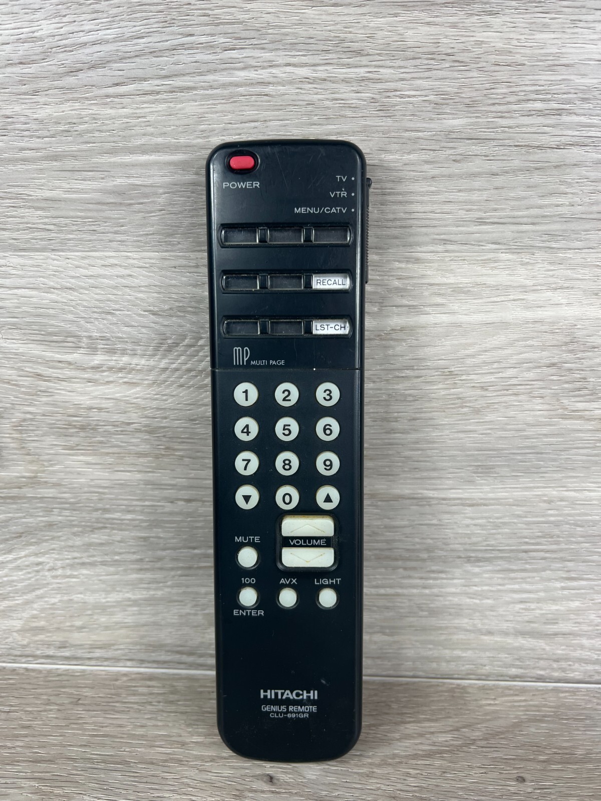 HITACHI GENIUS REMOTE CONTROL ORIGINAL CLU-691GR GOOD for sale online ...