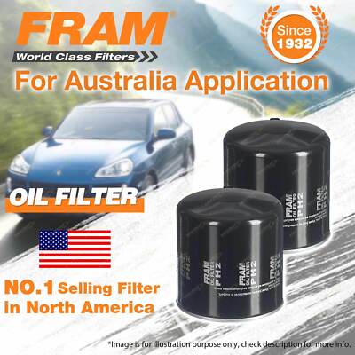 2 x Fram Oil Filters for Ford Fairlane BA I-II BF G8 LTD LIMITED LANDAU ...