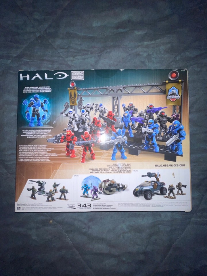 Halo Mega Bloks Halo Arena Champions Battle Pack Set DPW95 Full set ...