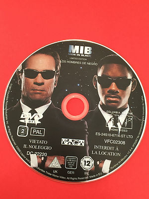 Men In Black MIB DVD 1997 Special Edition no Case PAL Region 2 UK ...