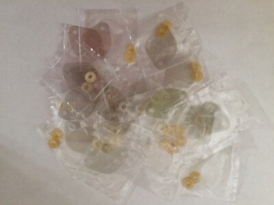 20x Set TO-3 Mica Thermal Insulators +2 plastic Isolation Washers ...