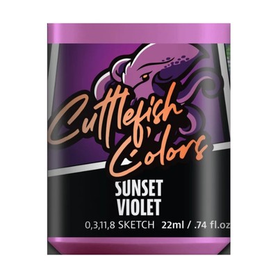 Cephalopod Studios Cuttlefish Color Paint Sunset Violet New | eBay