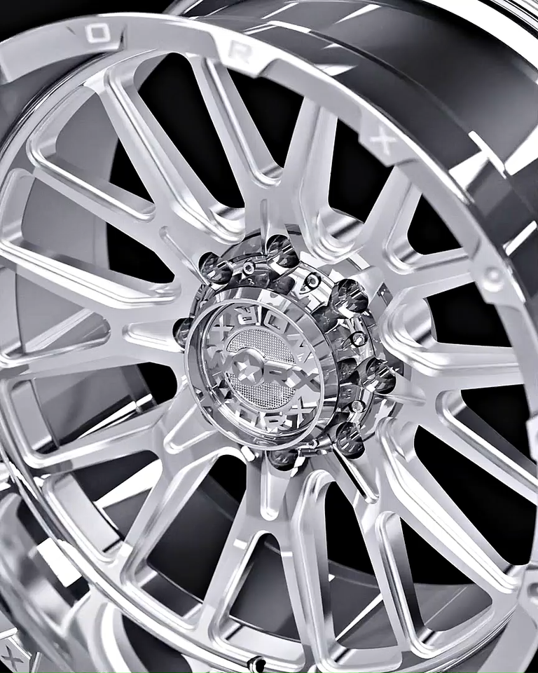 22X12 WHEELS RIMS FORGED POLISHED DEEP LIP FORCE JTX AMERICAN 6 LUG ...