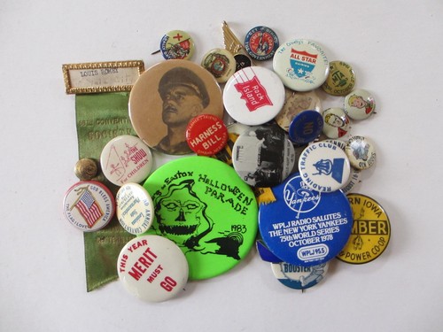 Large Lot Of Vintage Comic & Advertising Pinback Buttons-Group A | eBay