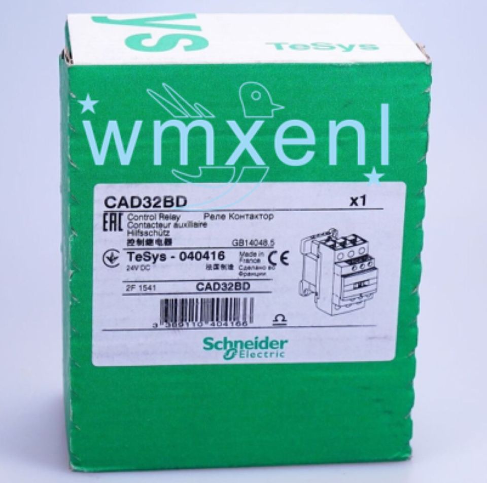 ONE New SND CAD32BD contactor relays 24V DC, 3NO+2NC IN BOX FREE SHIP ...