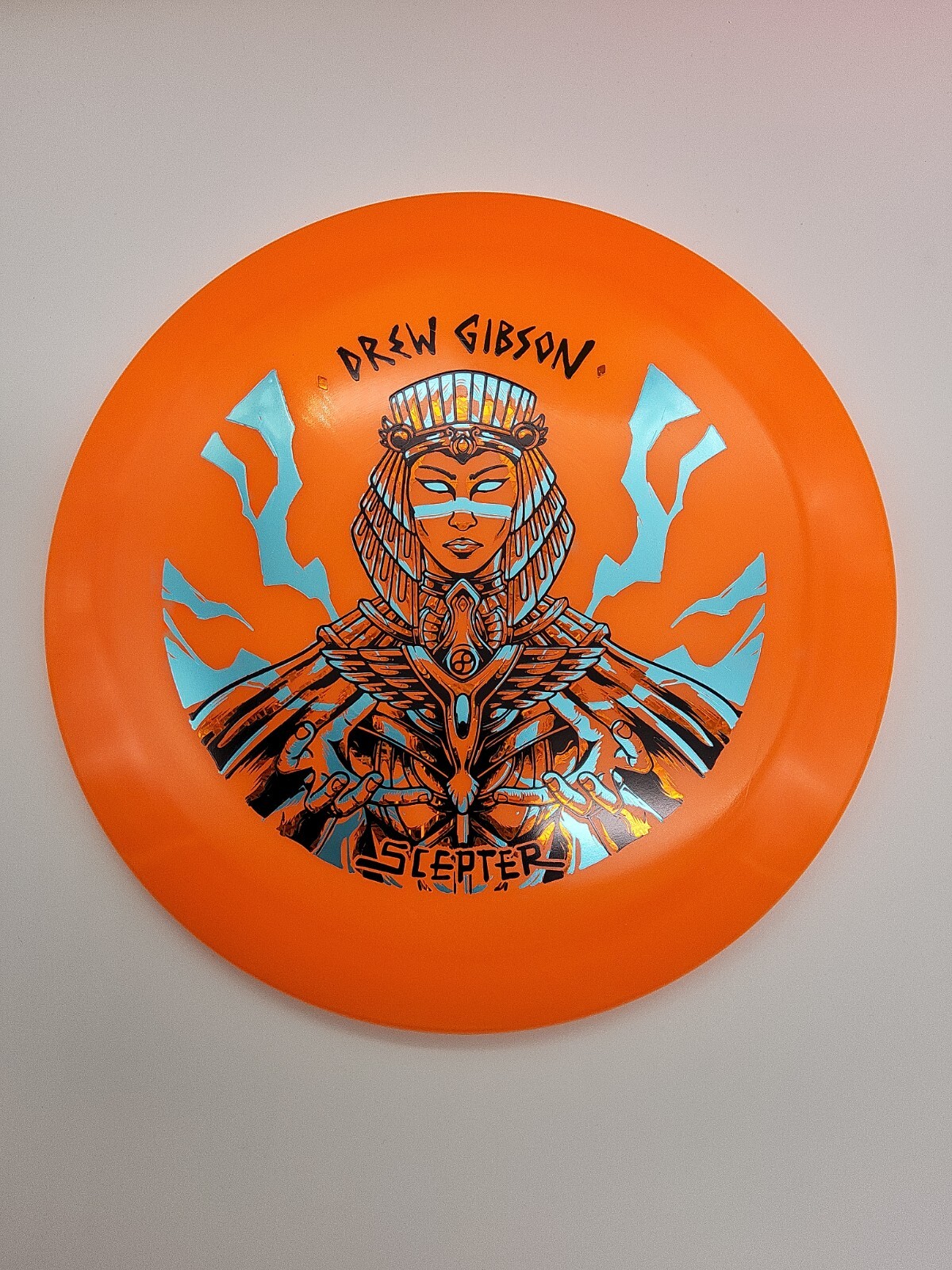 Infinite Discs C-blend Glow Scepter Drew Gibson disc golf 173-5g orange ...