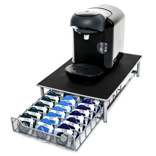 TASSIMO NESPRESSO COFFEE POD HOLDER GUSTO DOLCE CAPSULE STAND CHROME ...