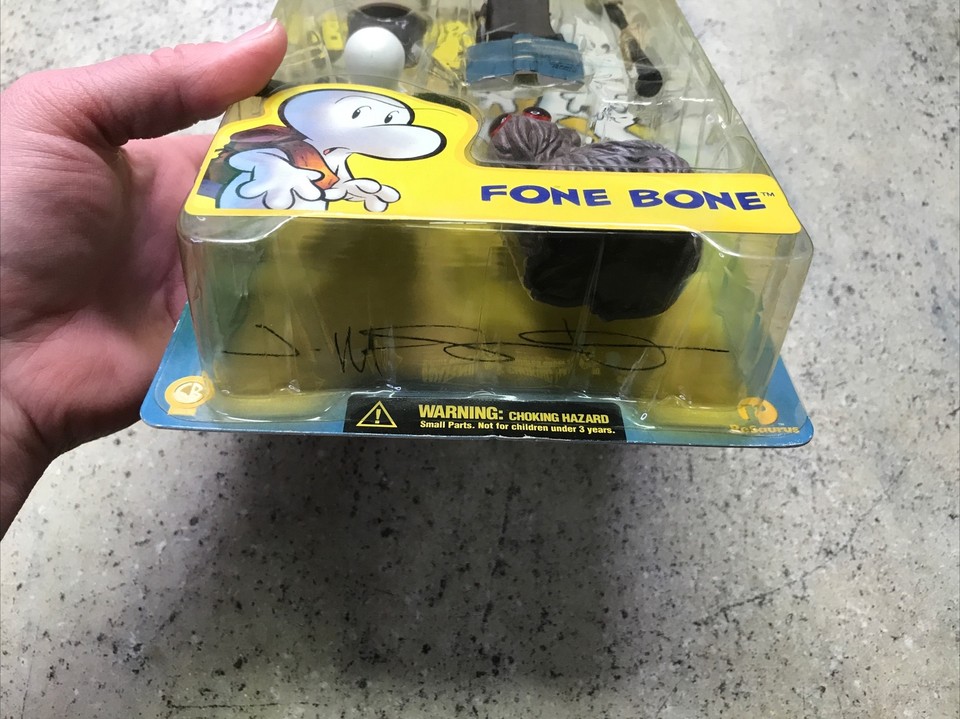 NIP Sealed Jeff Smith's Bone Action Figures: Fone Bone 1996 - Nice ...