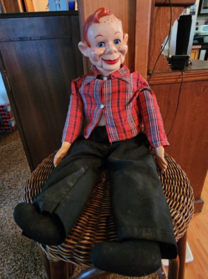 VINTAGE HOWDY DOODY Ventriloquist Dummy Doll 1973 Eegee National ...