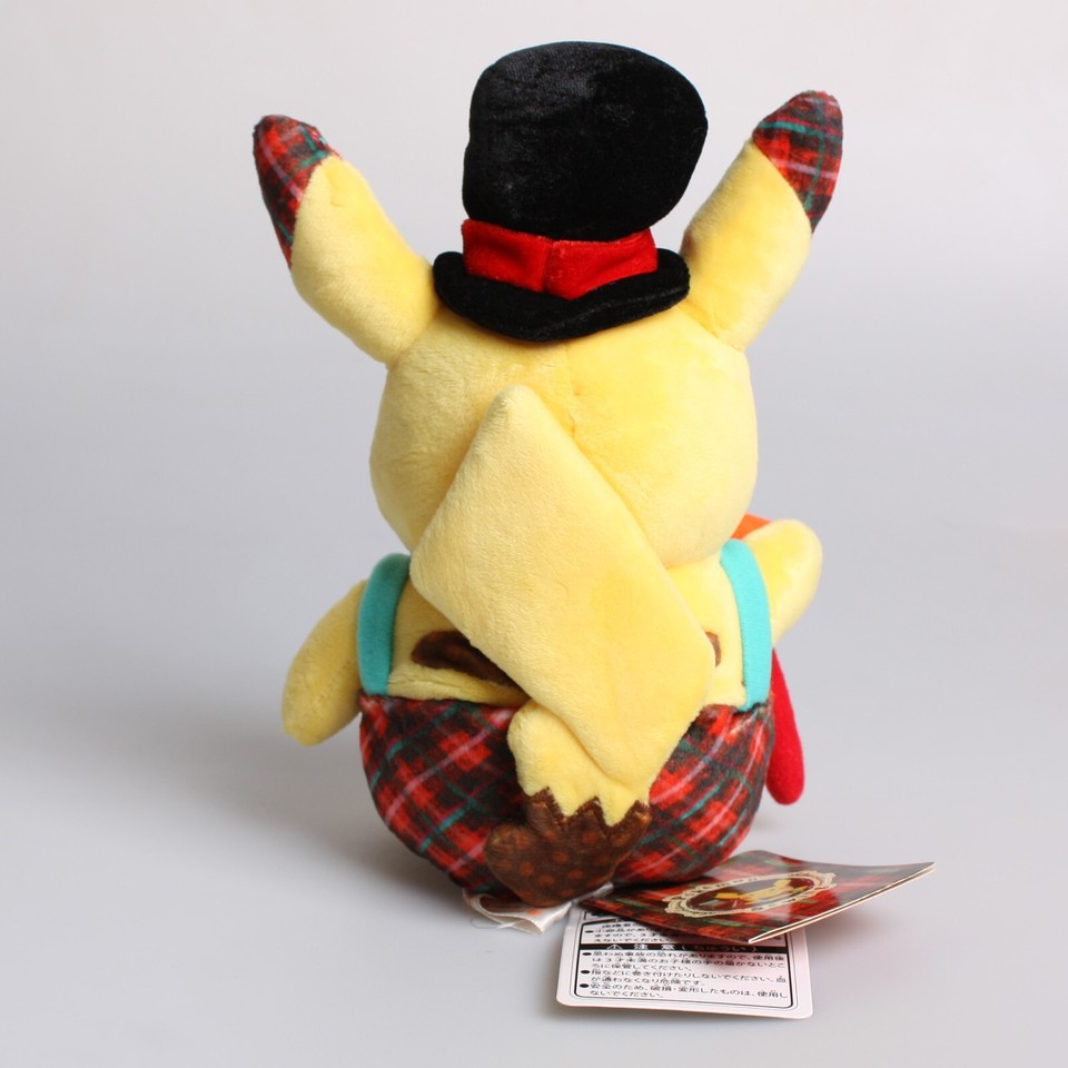 Pokemon Center Original Chiku-Chiku Sewing Pikachu Plush Toys Soft Doll ...