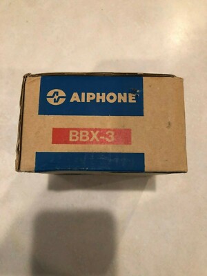 Aiphone BBX-3 Flush Mount Back Box | eBay