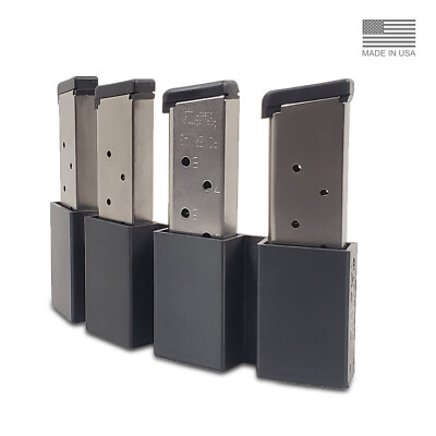 Quad Magazine Pouch for 1911 .45 acp, 10mm, and 9mm (Single Stack ...