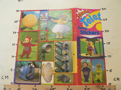 STICKER,DECAL TELETUBBIES SHEET 1999 WITH STICKERS RAGDOLL PRODUCTION ...