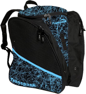 Transpack Ice Skating Bag - Cyan Scratched | eBay UK