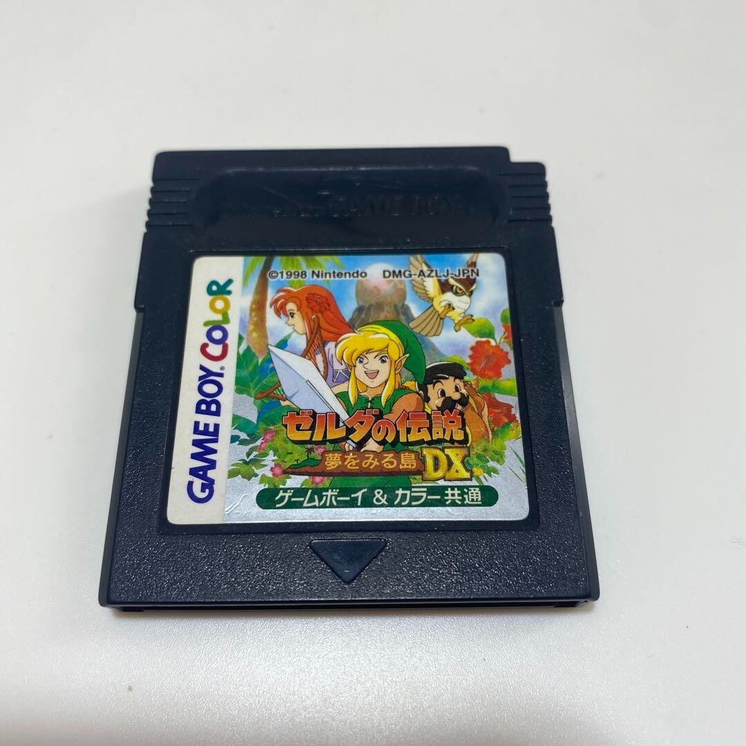 The Legend of Zelda DX yume wo miru shima GB JP Nintendo GameBoy Color ...