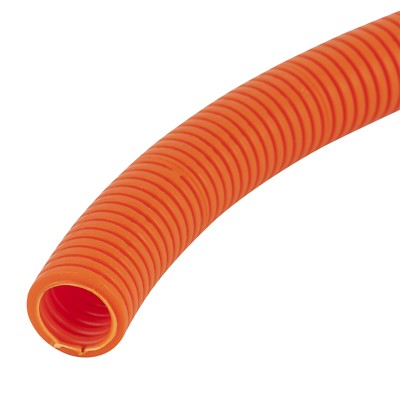 Deta HEAVY DUTY CORRUGATED CONDUIT Flexible PVC, Orange - 20mmx10m Or ...