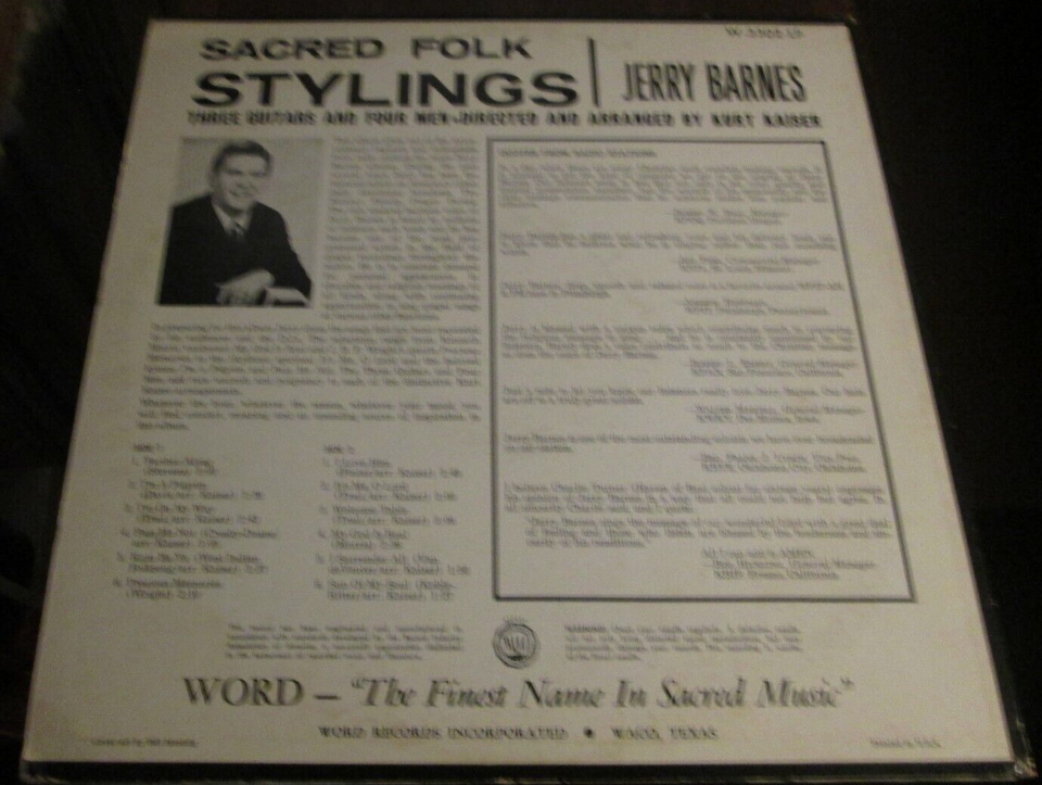 Jerry Barnes – Sacred Folk Stylings | eBay