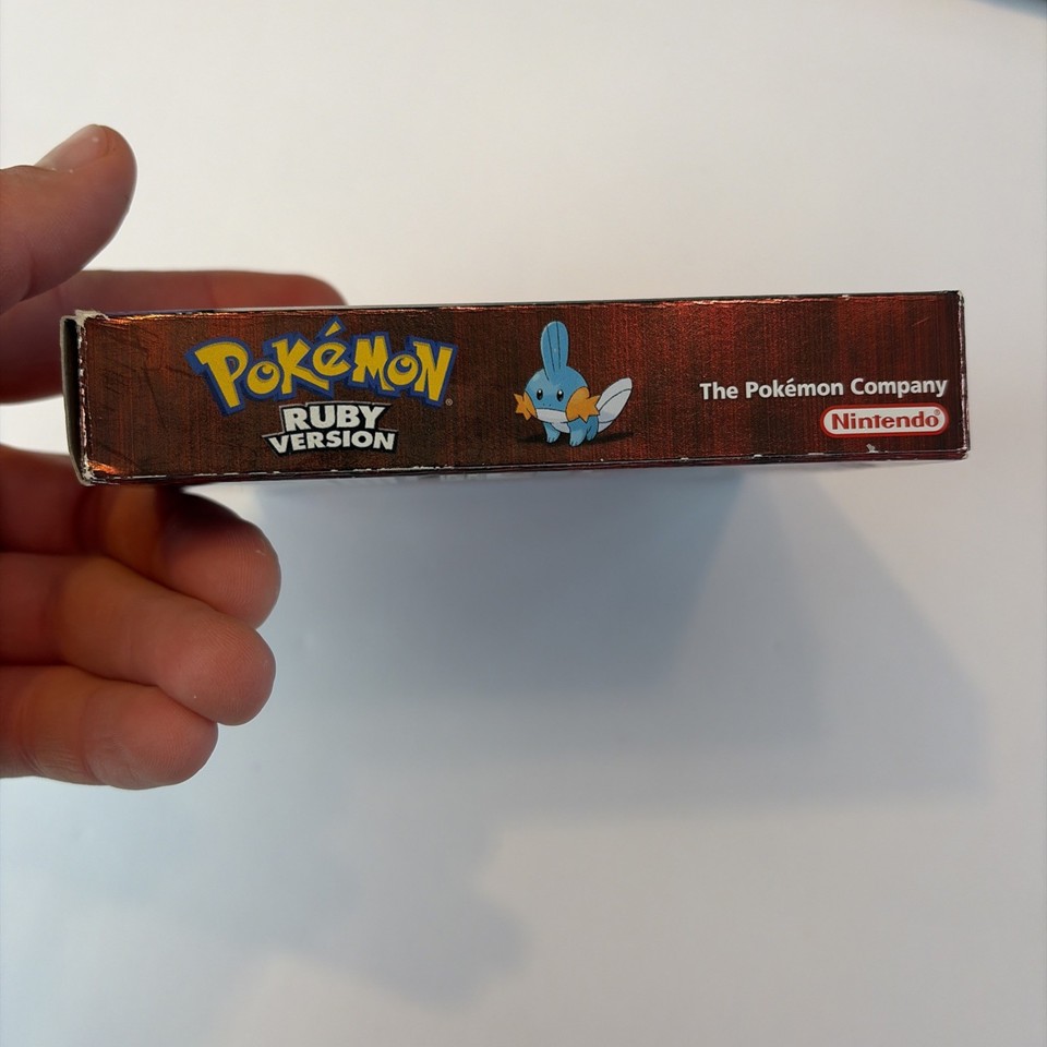 Nice! Pokemon Ruby Gameboy Advance AUTHENTIC Complete in Box CiB New ...