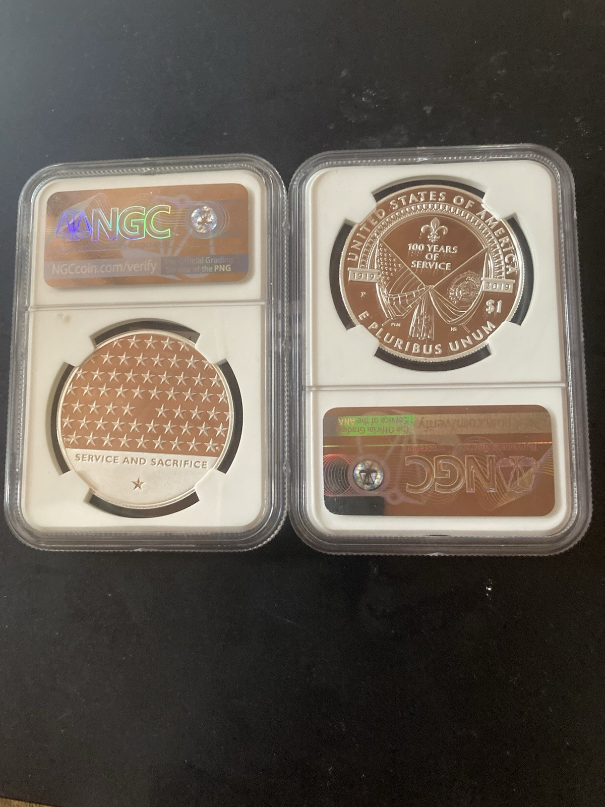 2019 American Legion Coin & Medal Set NGC PF 70 Ultra Cameo | eBay