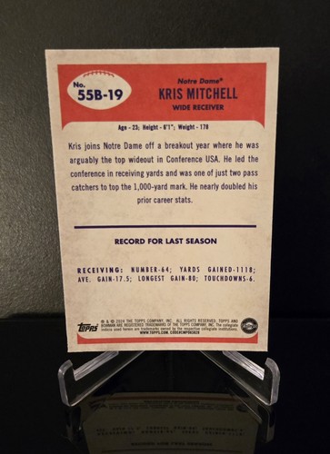 #'ed/50 🔥 KRIS MITCHELL RC SP 2024 Bowman Chrome University 1955 Gold Refractor | eBay