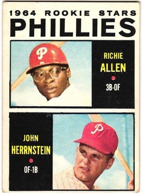 1964 Rookie Stars Phillies - Richie Allen, John Herrnstein #243 - VG+ ...
