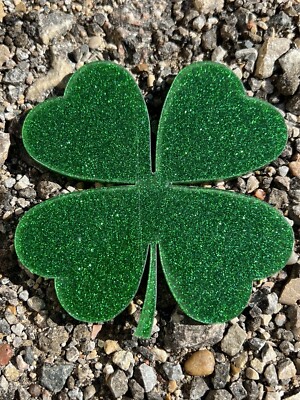 Lot 10 Irish Shamrock Cutout shape Sign Decor lucky glover charm ...