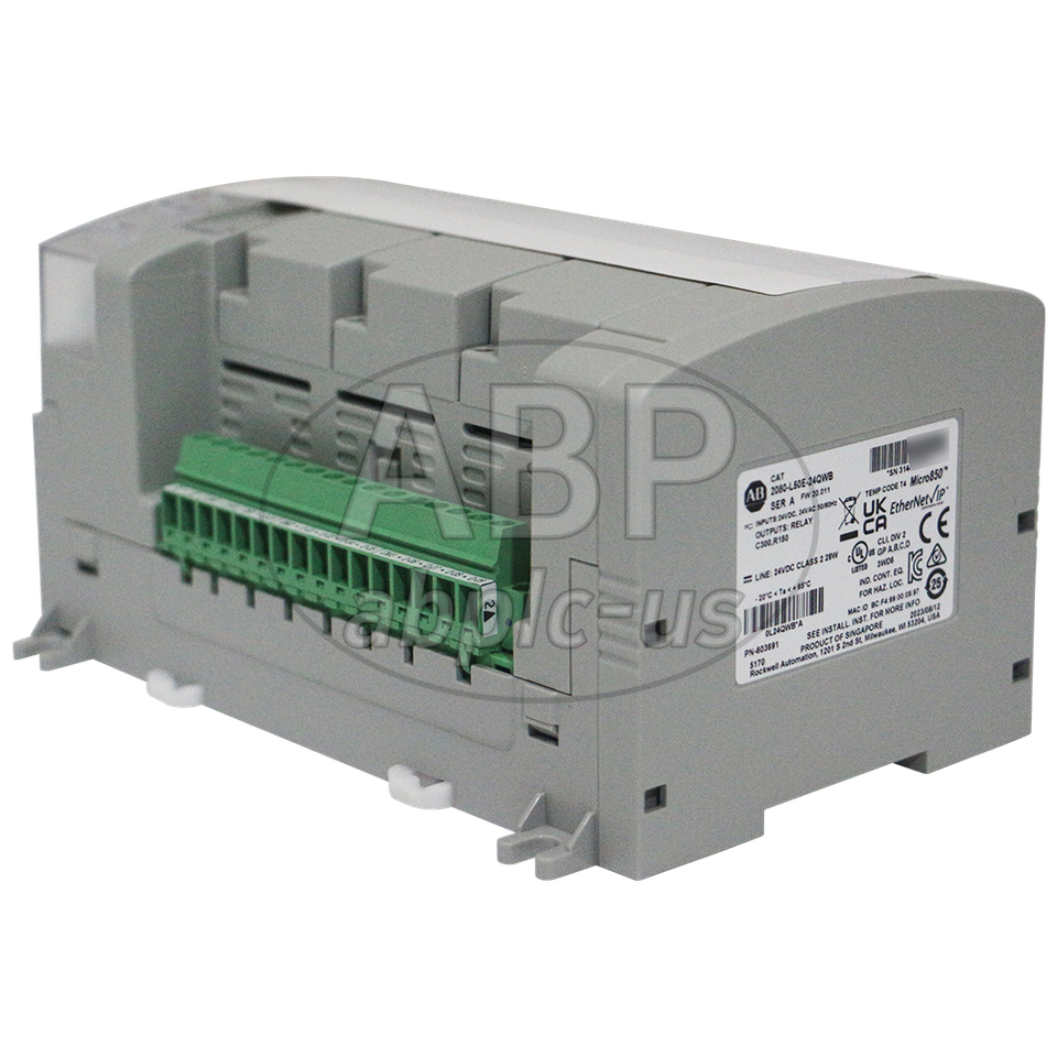 New Allen-Bradley 2080-L50E-24QWB Micro850 24 I/O EtherNet/IP ...