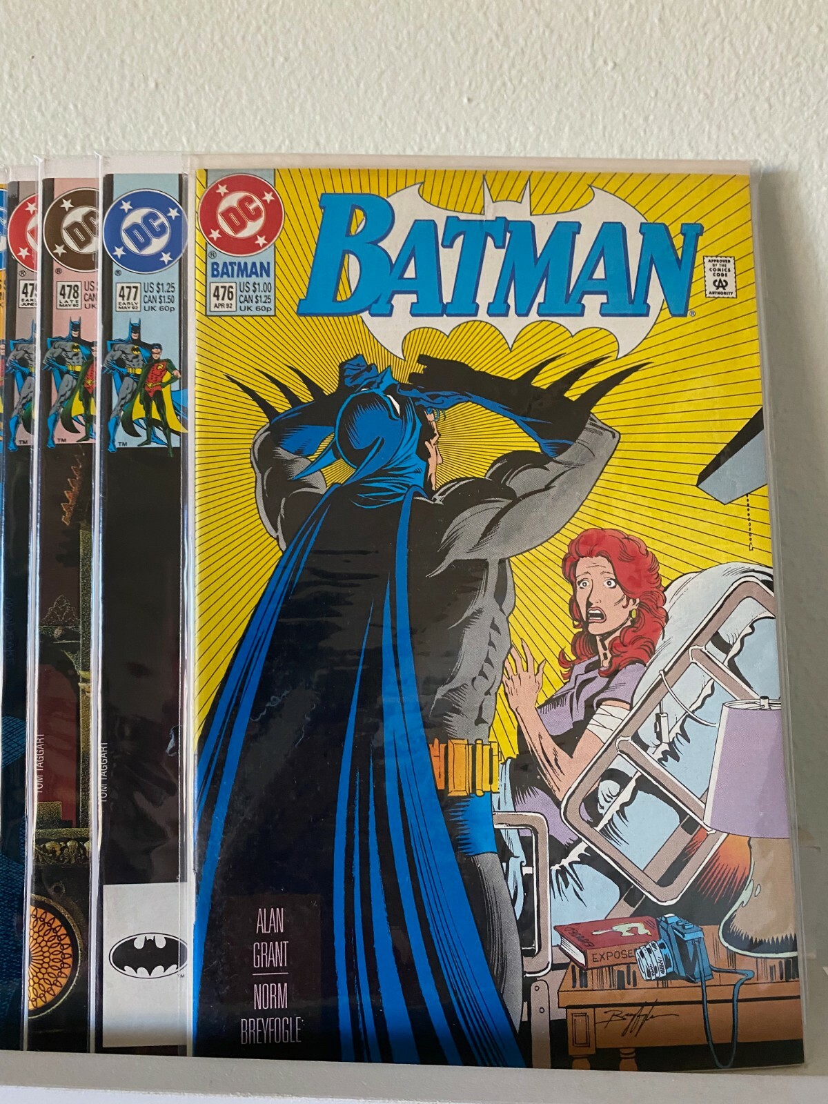 Batman vol. 1 (DC, 1992) #476-484, VF/NM, Grant, Breyfogle, Wagner ...