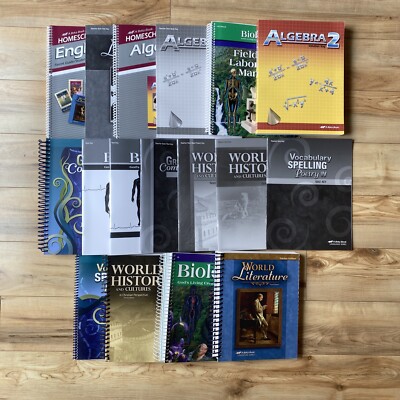 Abeka Grade 10 Parent Kit, Teacher Keys, Solution Key, Text Key. Like ...