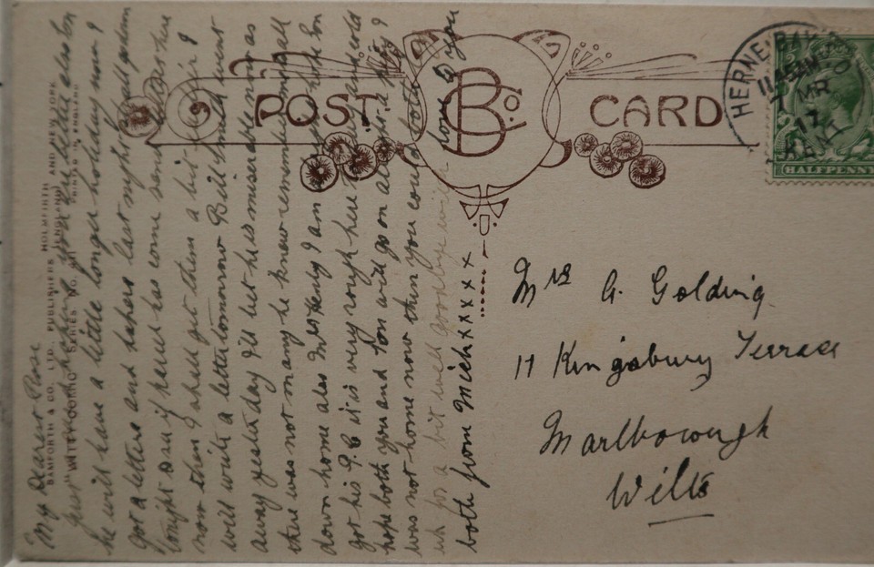 OLD POSTCARD 1917 COMIC DRUNK TOFF IN WHEELBARROW PUSHED BY WORKING MAN ...