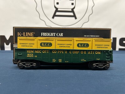 K-line Kennecott Copper Corporation Gondola Car w/ Crates K651-7501 | eBay