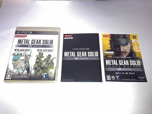 Metal Gear Solid HD Edition Sony PlayStation 3 PS3 In Stock KONAMI ...