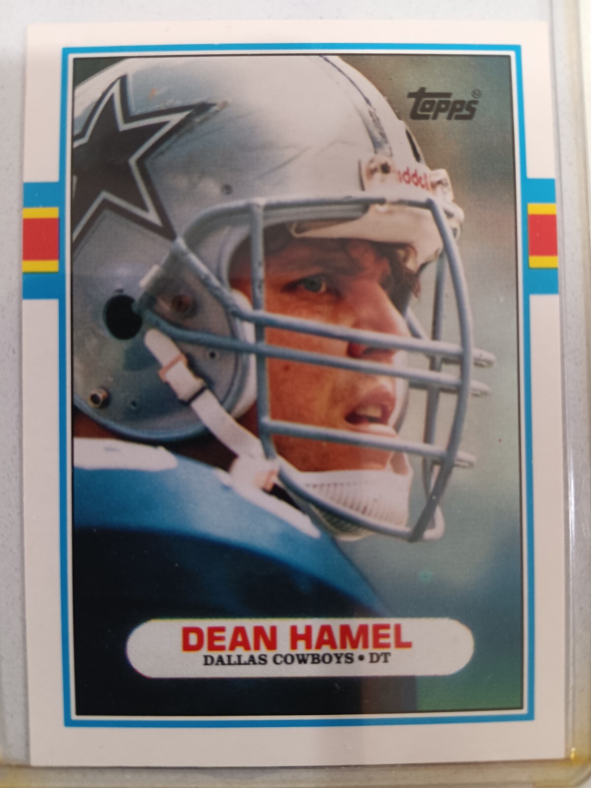 DEAN HAMEL DALLAS COWBOYS 1989 TOPPS TRADED FOOTBALL CARD #68T | eBay