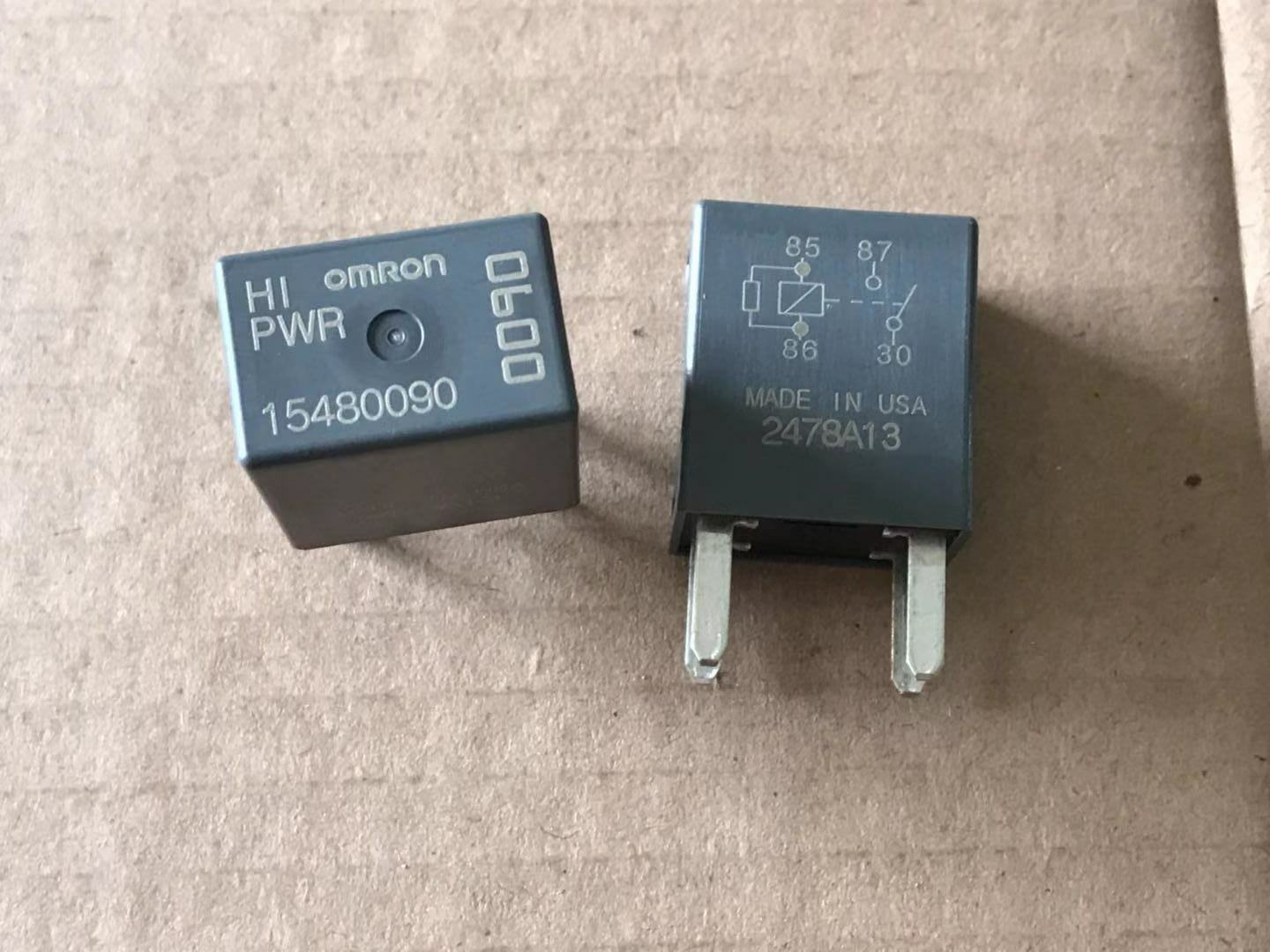 Omron 15480090 High Power Automotive Relay 12vdc 4 Pins X 1pc for sale ...