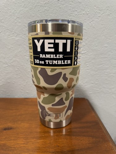 Yeti 30 Oz. Rambler Tumbler With Magslider Lid Camo NEW with Camouflage ...