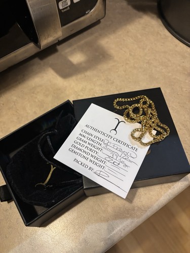 Jacoje Franco Chain 22-inch 3mm Diamond Cut 22k Solid Yellow Gold | eBay