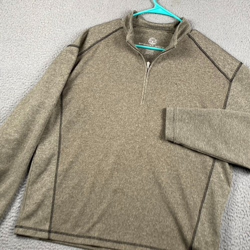 Boy Scout Of America 1/4 Zip Pullover Sweater Men's Medium Green ...